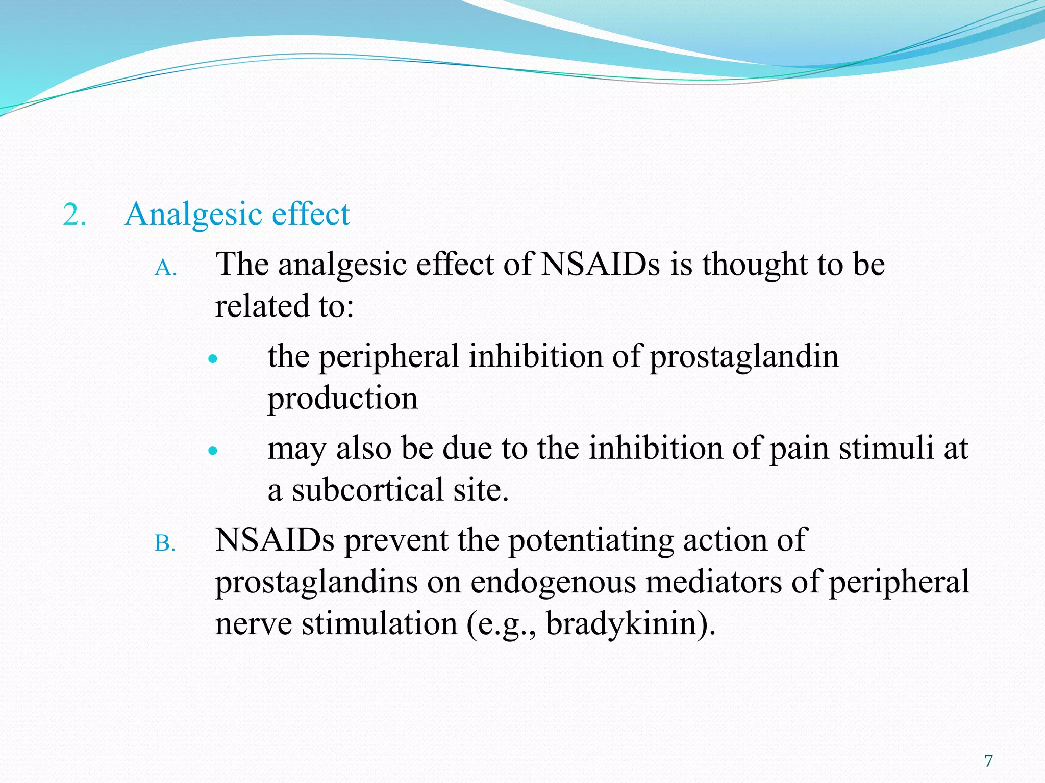 Nonsteroidal anti inflammatory drugs (NSAIDS) | PPTX