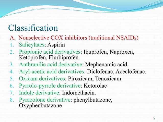 Nonsteroidal anti inflammatory drugs (NSAIDS) | PPTX | Pharmaceutical ...