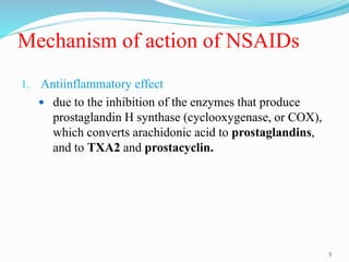 Nsaid Mechanism Of Action