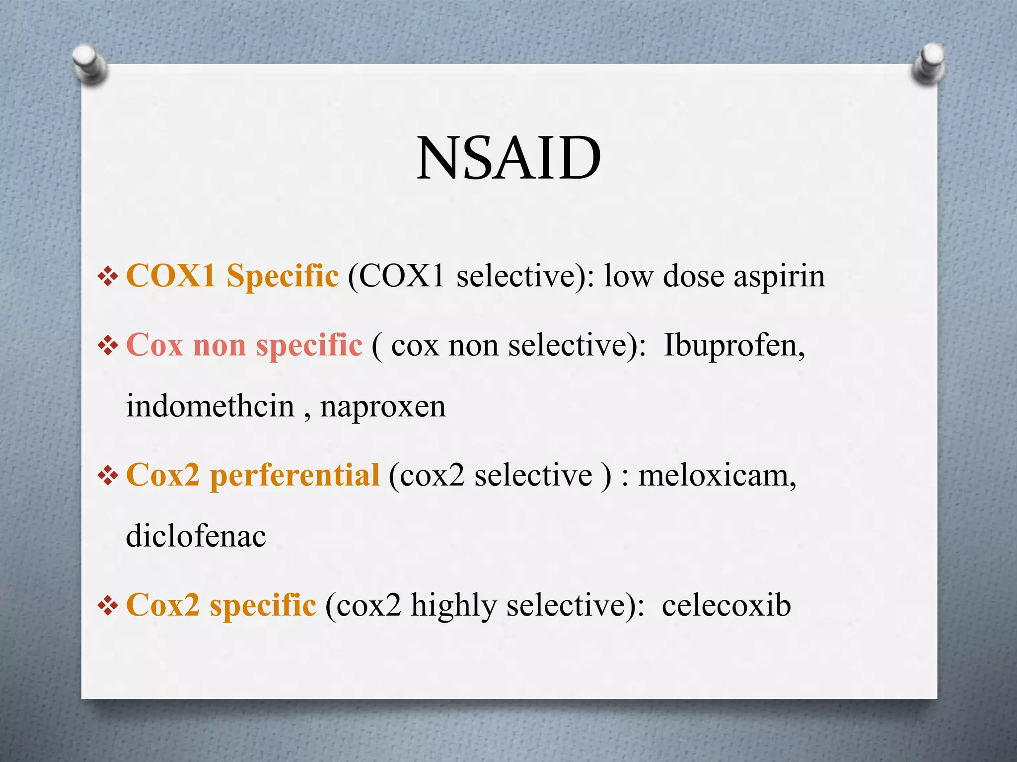 Non steroid anti inflammatory drug.pptx