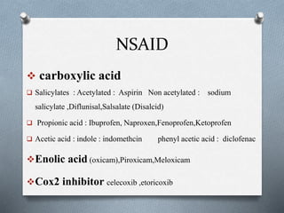 Non steroid anti inflammatory drug.pptx