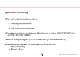Non stop monitoring and automation | PDF