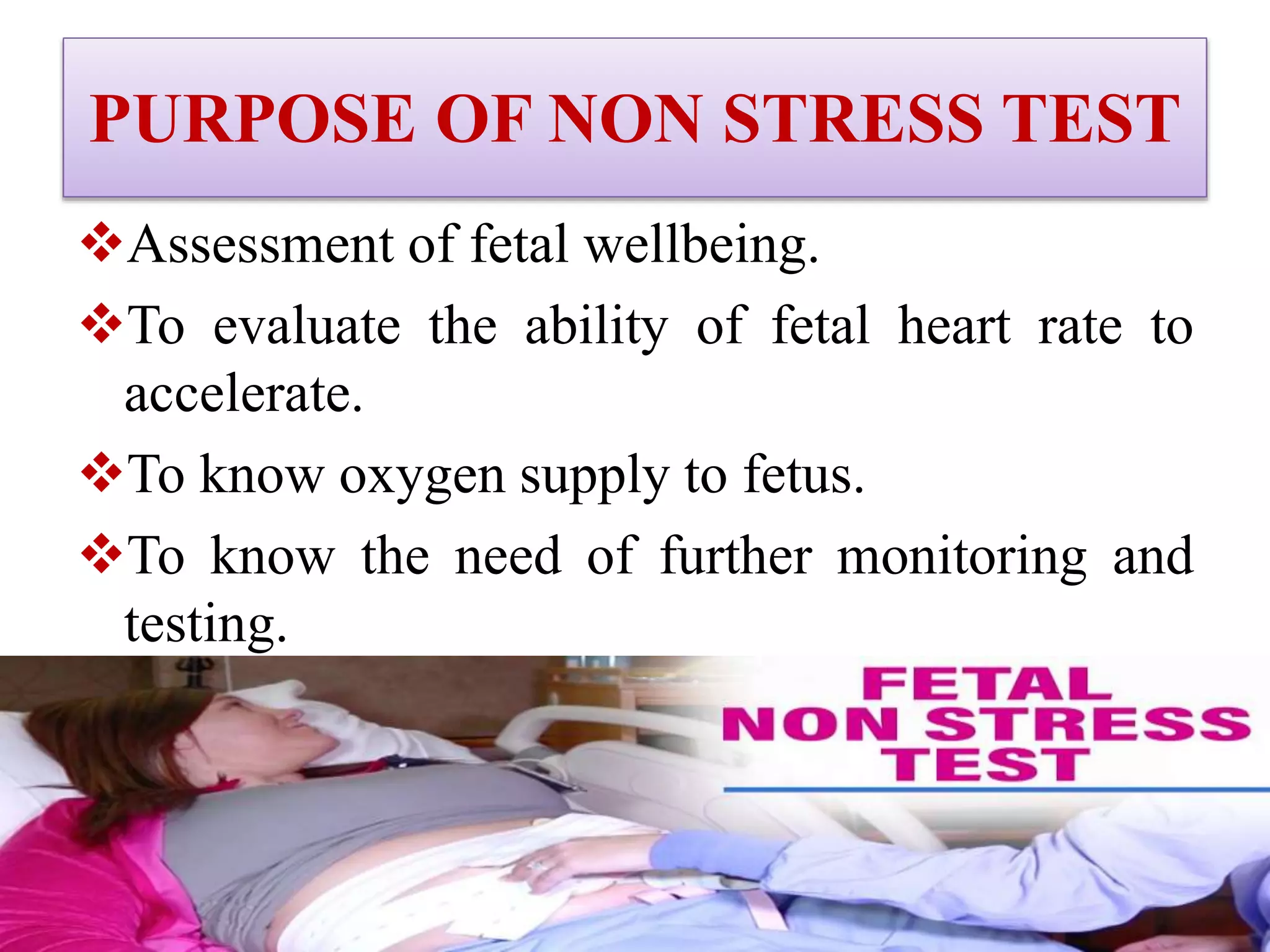 Non stress test | PPTX