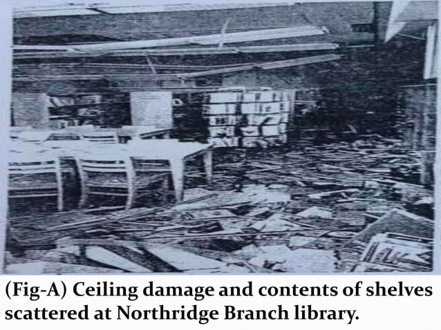 Nonstructural damage from the northridge earthquake | PPT