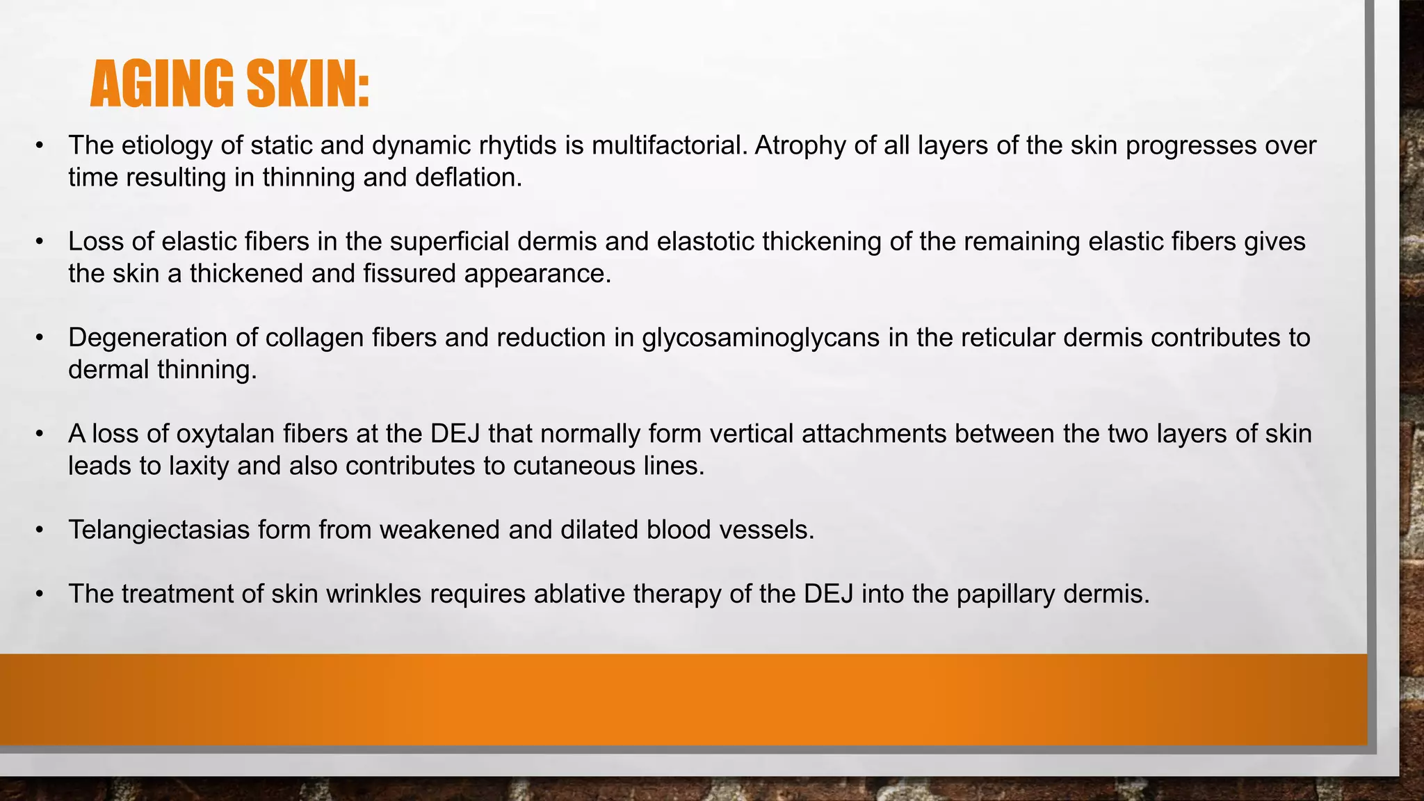 Nonsurgical Facial Rejuvenation and Skin Resurfacing ppt by Maheen.pptx