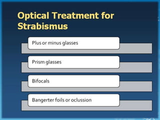 Non surgical management of strabismus .ppt