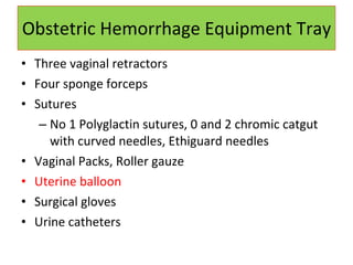 Non-Surgical Management of PPH | PPT