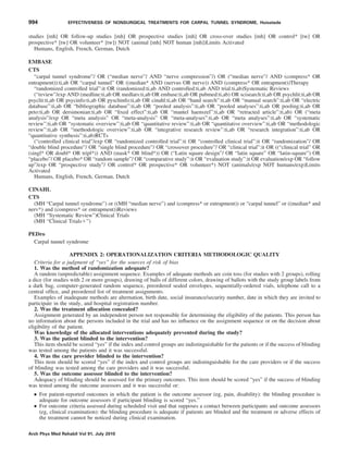 Non surgical tto for cts | PDF