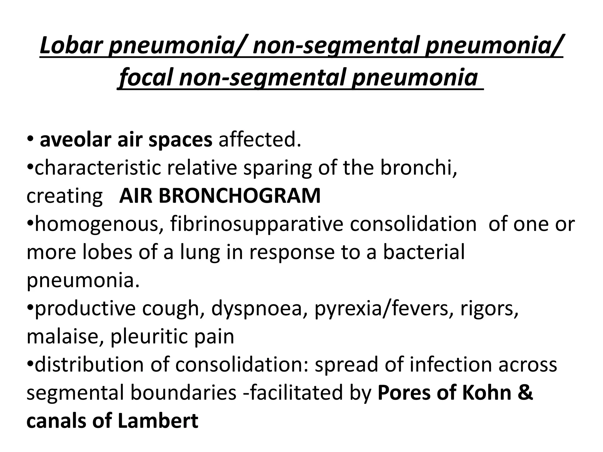 Non tb PULMONARY infection | PPTX