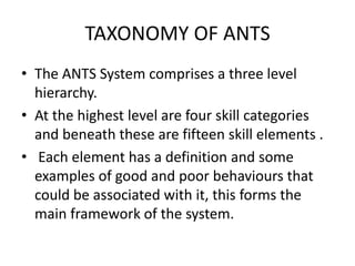 Non technical skills of anesthesia | PPTX