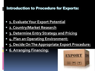 NON-TEXTILE MAJOR EXPORTS OF PAKISTAN | PPTX