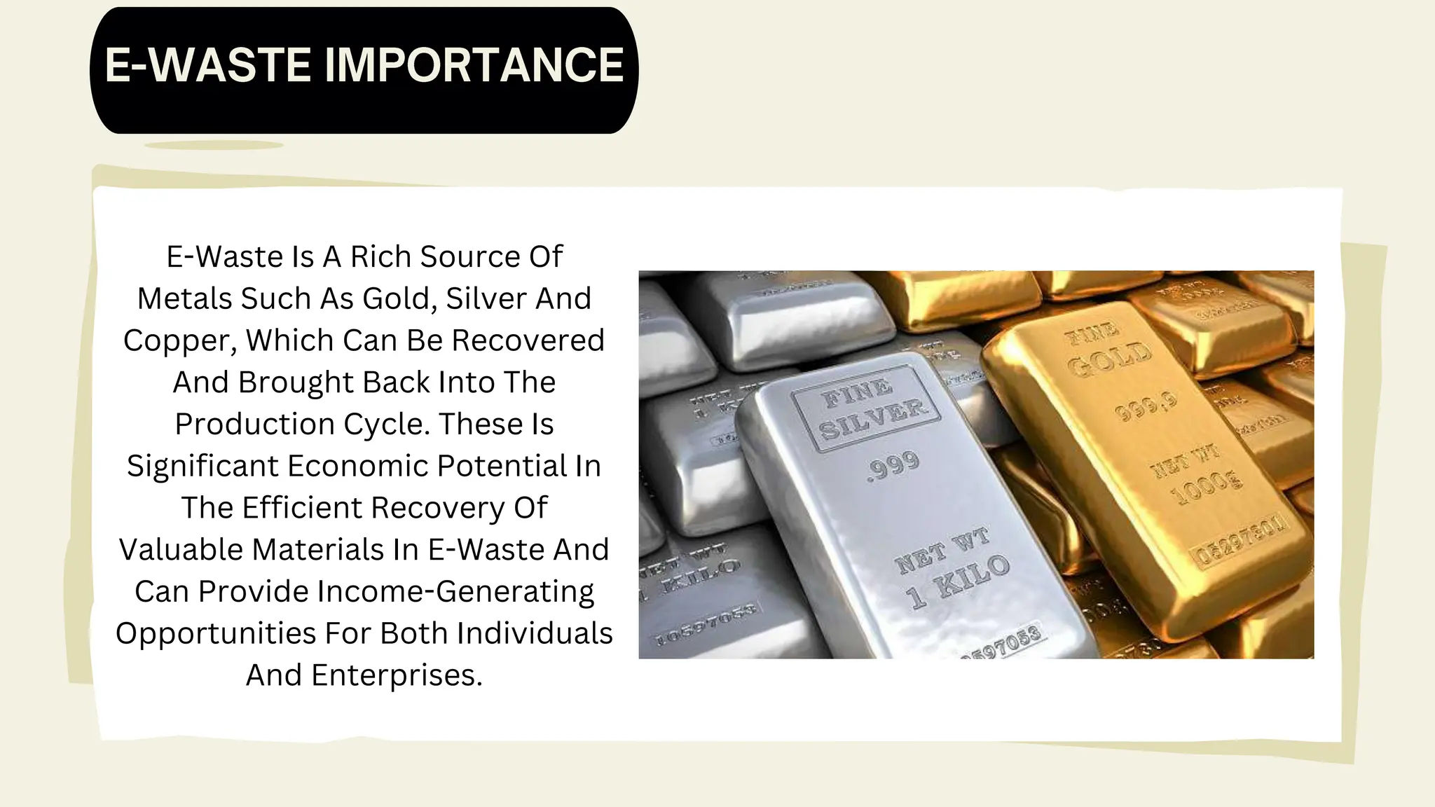 E-waste And E-waste Management Presentation | PPT