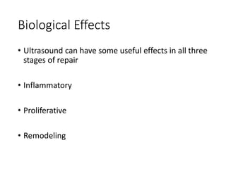 NON THERMAL EFFECTS OF ULTRASOUND THERAPY.pptx