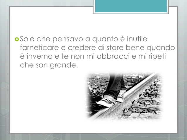 Non ti prometto niente | PPT