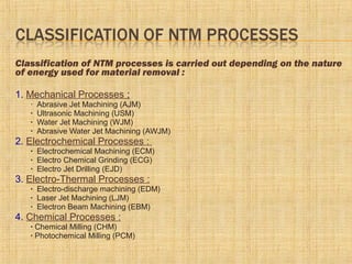 Non traditional machining | PPT