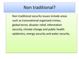 Non traditional presentation | PPTX