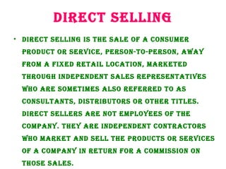 Non traditional retail format | PPT