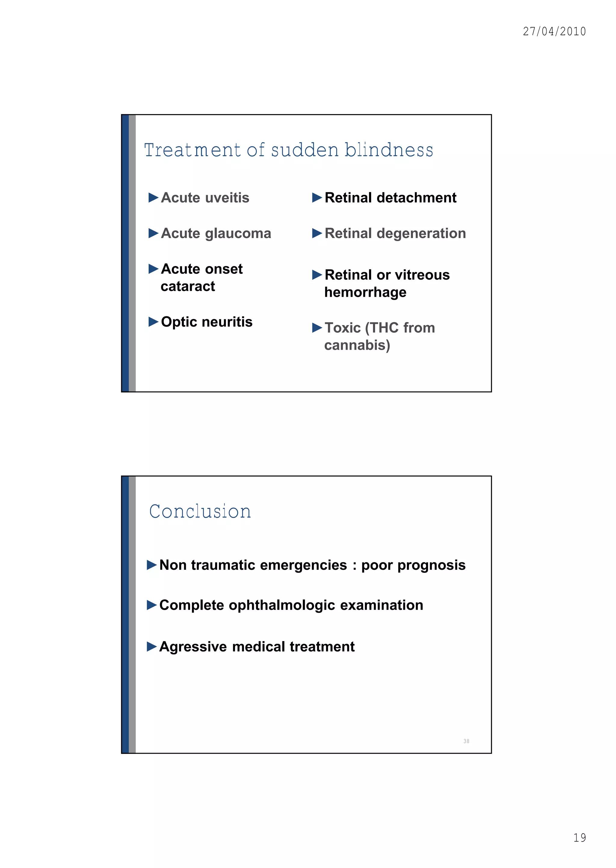 Non traumatic ocular_emergencies | PDF