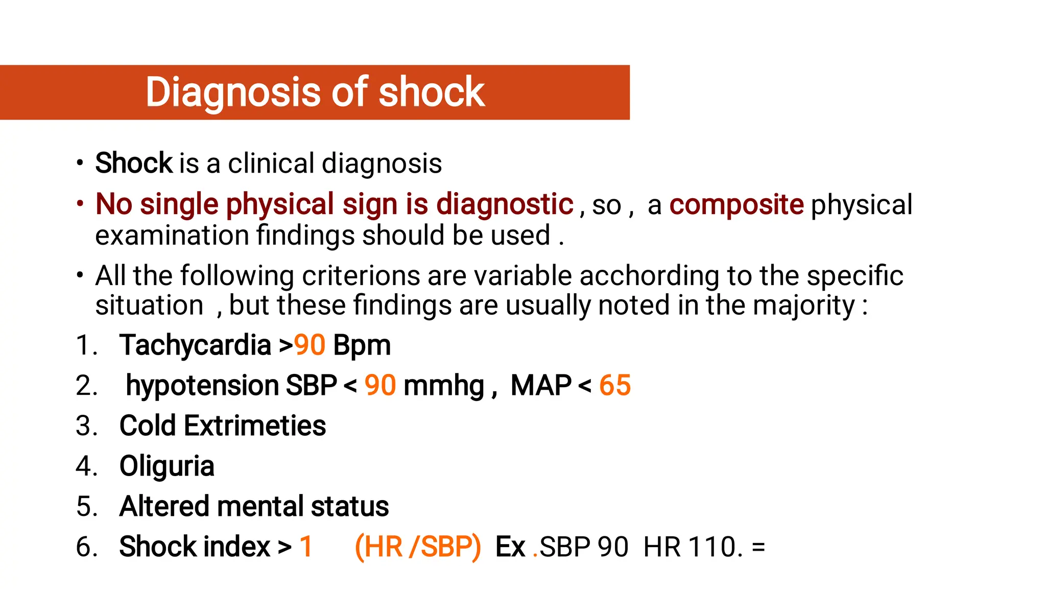 Pracrical notes on management of non traumatic shock | PDF