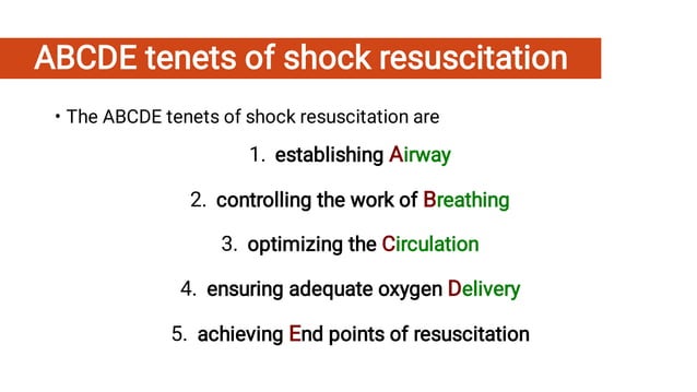 Pracrical notes on management of non traumatic shock | PDF | First Aid ...