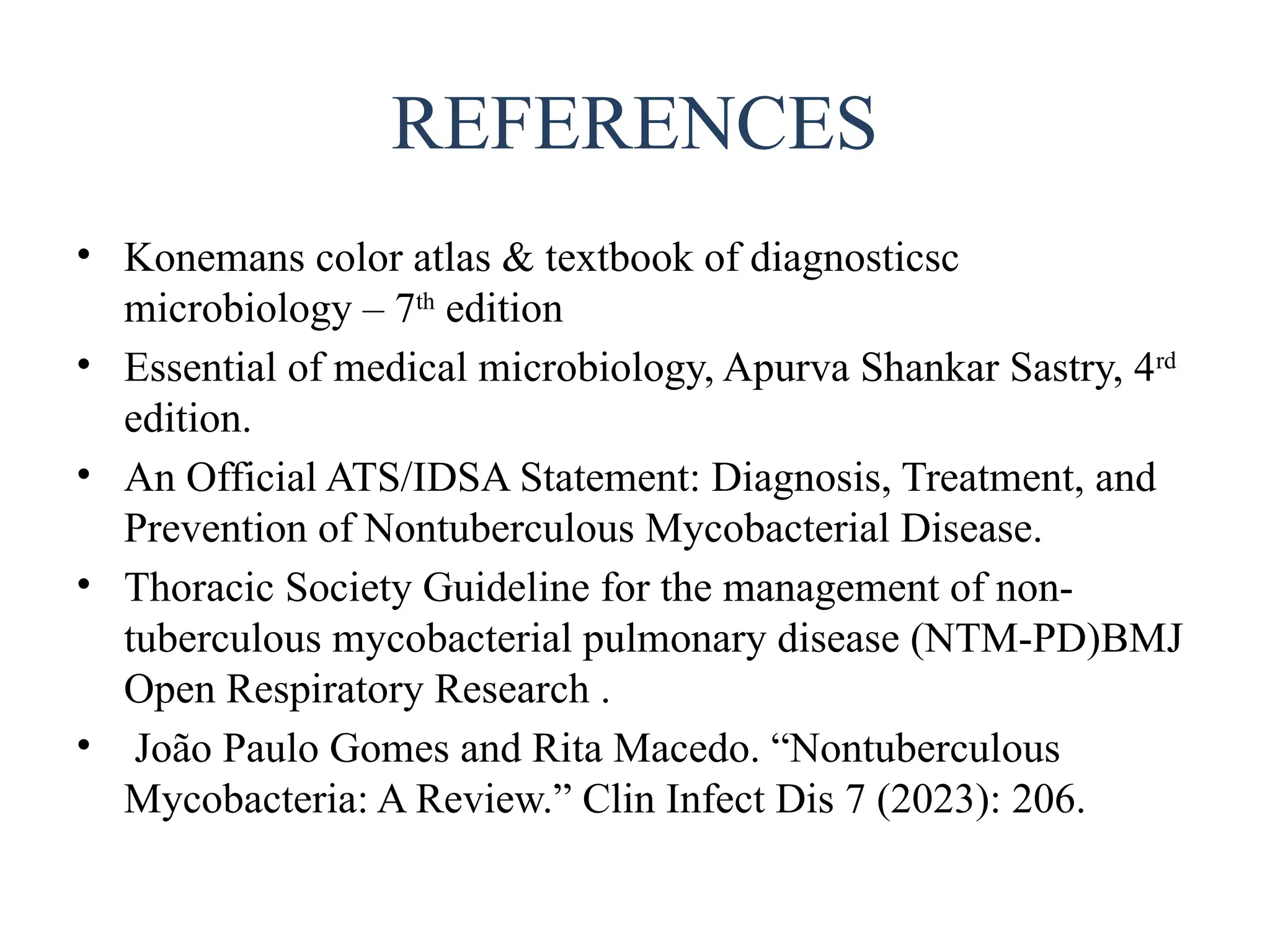 NONTUBERCULOUS MYCOBACTERIA. .pptx