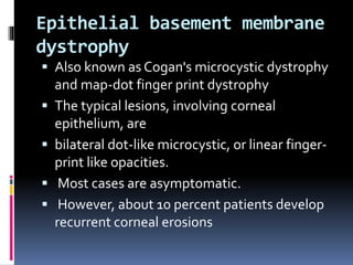 Non ulcerative keratitis | PPTX