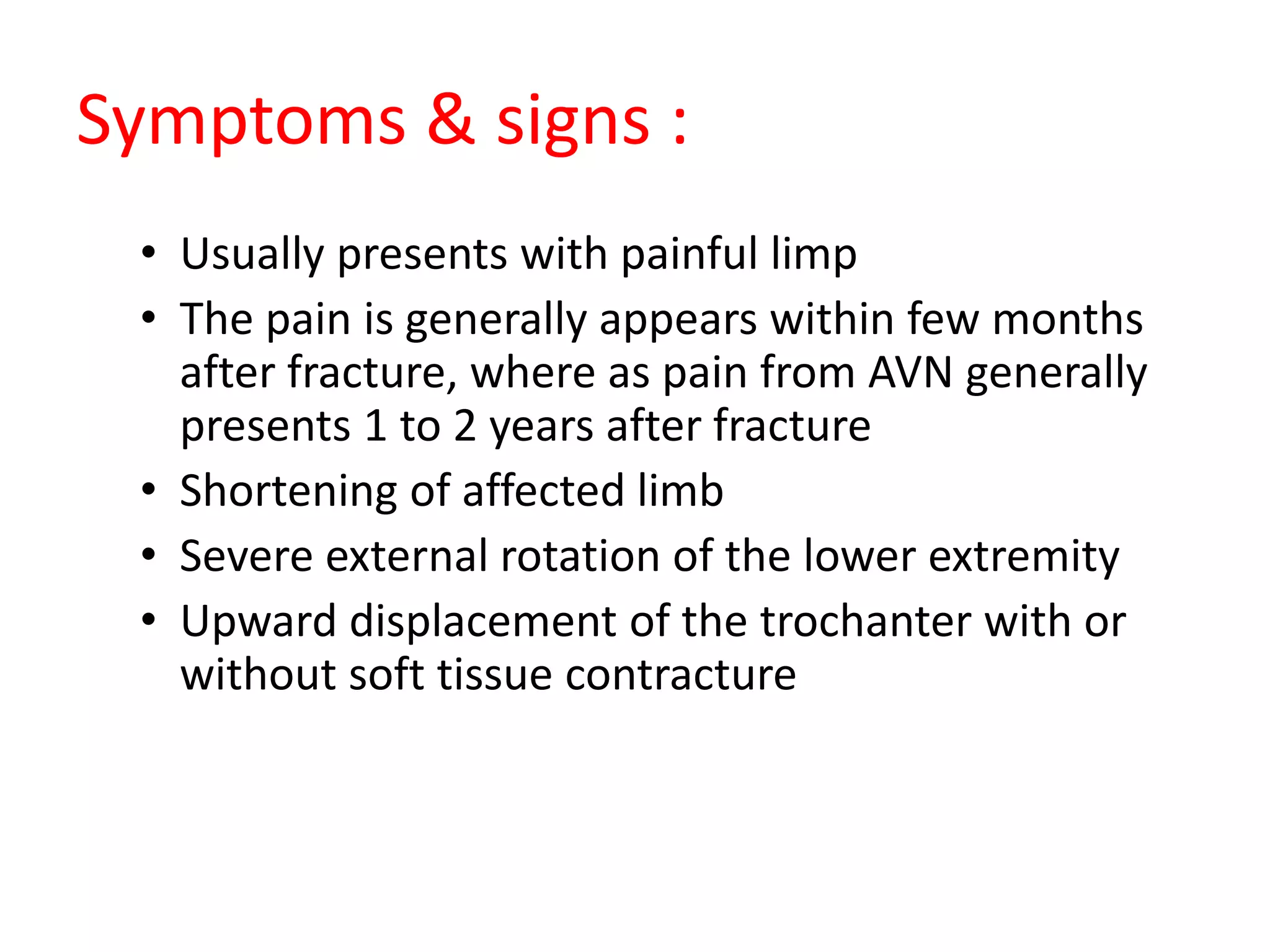 Nonunion femoral neck fractures | PPTX