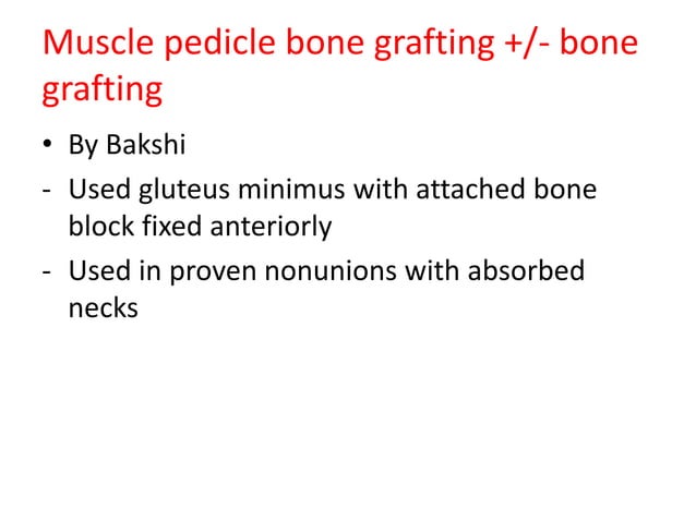 Nonunion femoral neck fractures | PPTX | Death, Injury, or Military ...