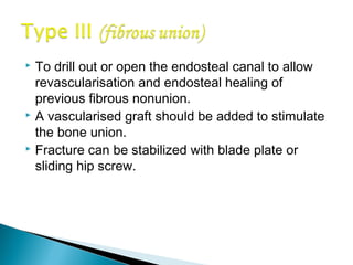 Non union fracture neck of femur | PPT