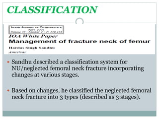 Non union neck of femur | PPTX