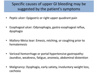 Practical approach to Non variceal bleed | PPTX