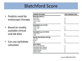 Practical approach to Non variceal bleed | PPTX