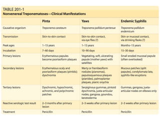 Non Venereal Treponematosis | PPTX