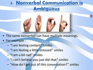Nonverbal | PPTX