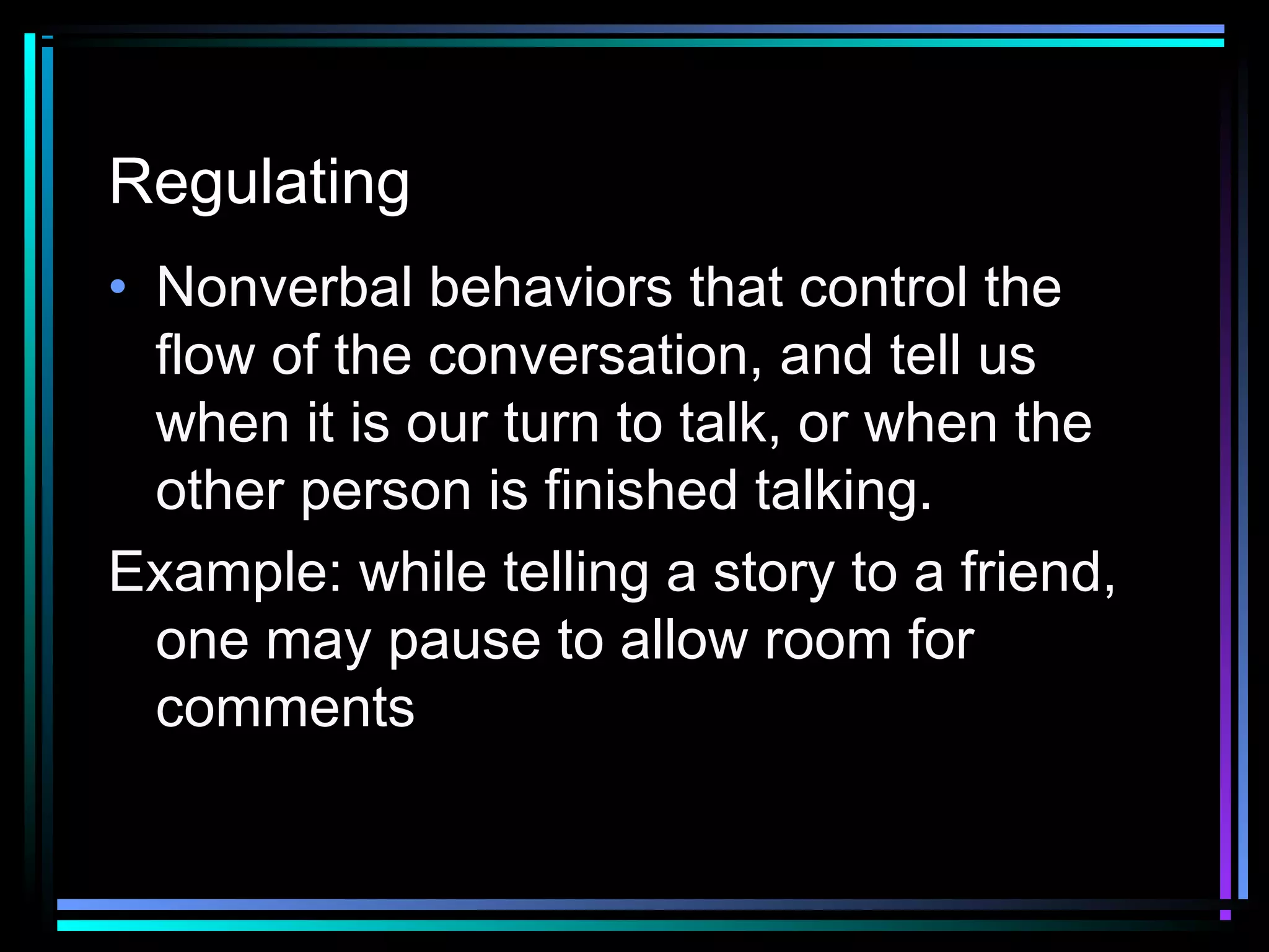PPT of Nonverbal Communication | PPT
