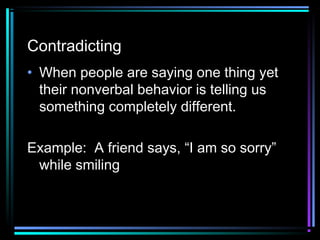 PPT of Nonverbal Communication | PPT
