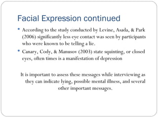 Nonverbal Communication In A Police Interrogation Oldversion | PPT