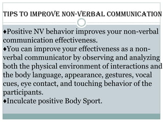 Non Verbalcomm | PPT