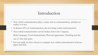 Non verbal comm hamizan | PPT