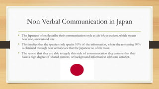 Non verbal comm hamizan | PPT