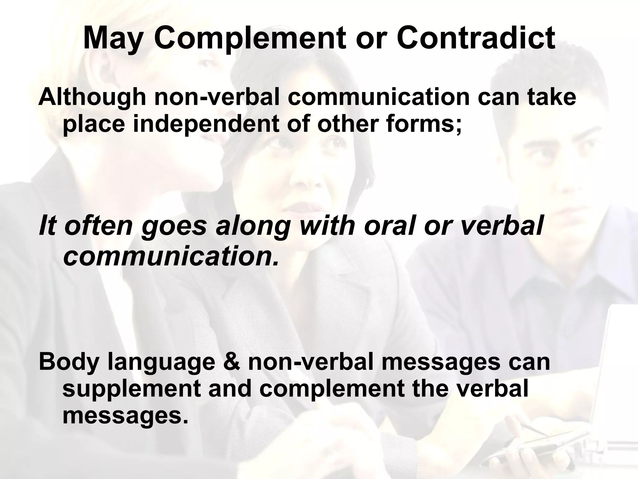 Non Verbal Communication | PPT