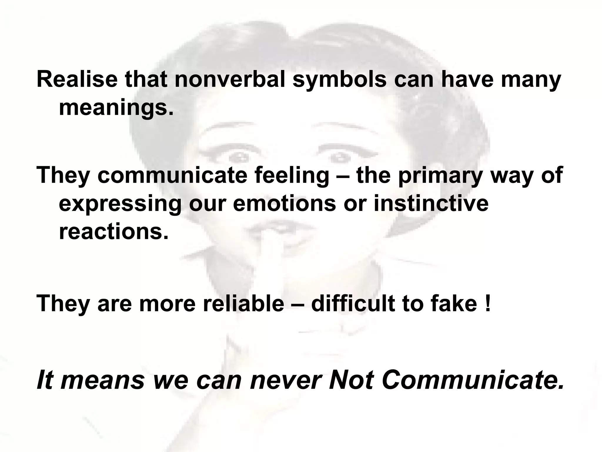 Non Verbal Communication | PPT
