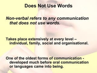 Non Verbal Communication | PPT
