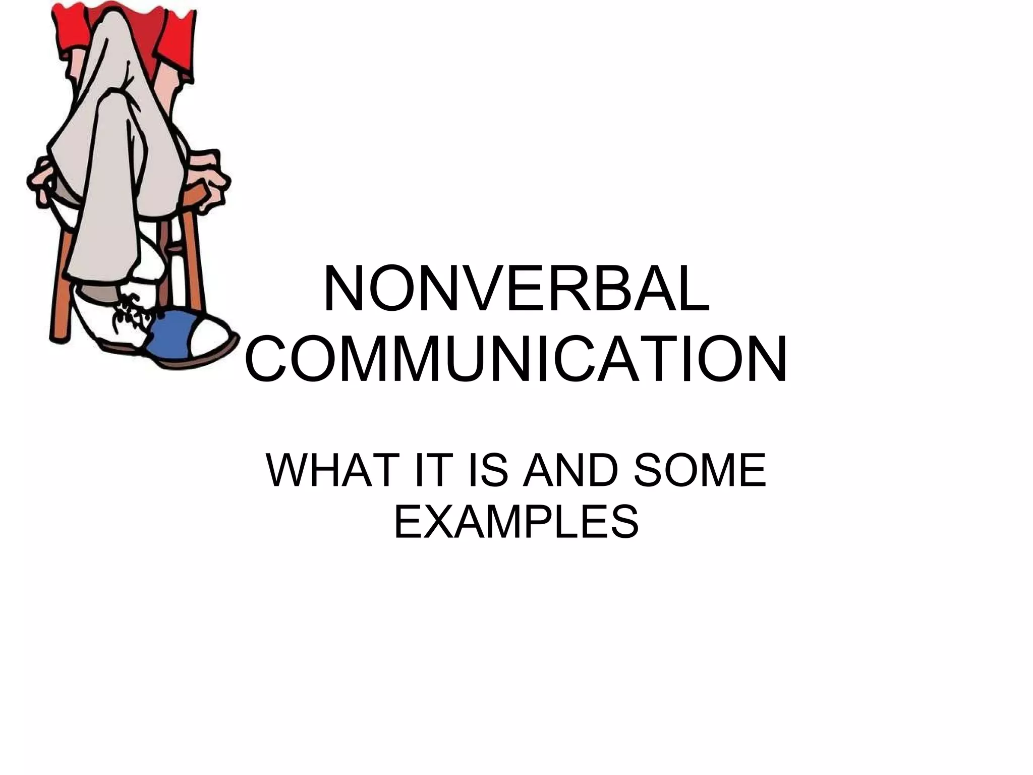 Nonverbal Communication | PPT