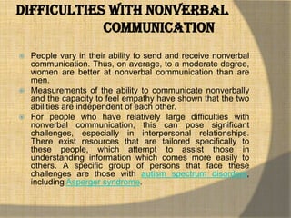 Nonverbalcommunication | PPTX