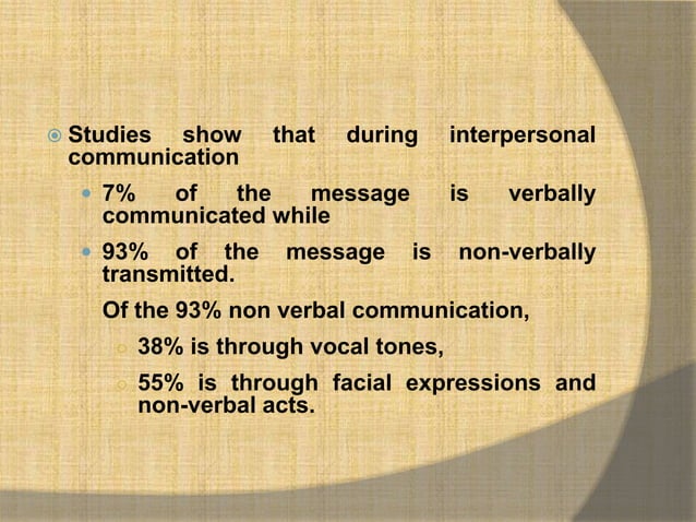 Nonverbalcommunication | PPTX