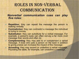 Nonverbalcommunication | PPTX