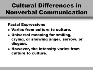 Non verbal communication | PPT