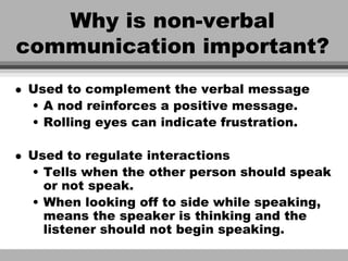 Non verbal communication | PPT