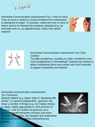 Non verbal communication | PDF